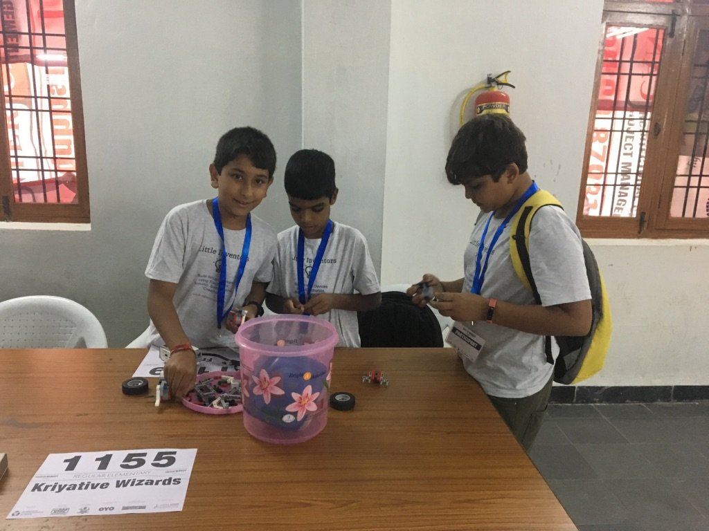 Little Inventors at WRO 2018 Regionals - Little Inventors